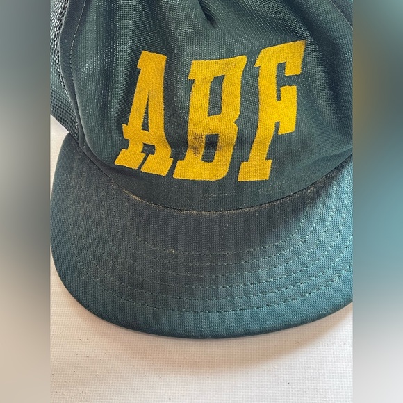 Accessories | Vintage Green Abf Truvking Covers Snapback Trucker Hat ...